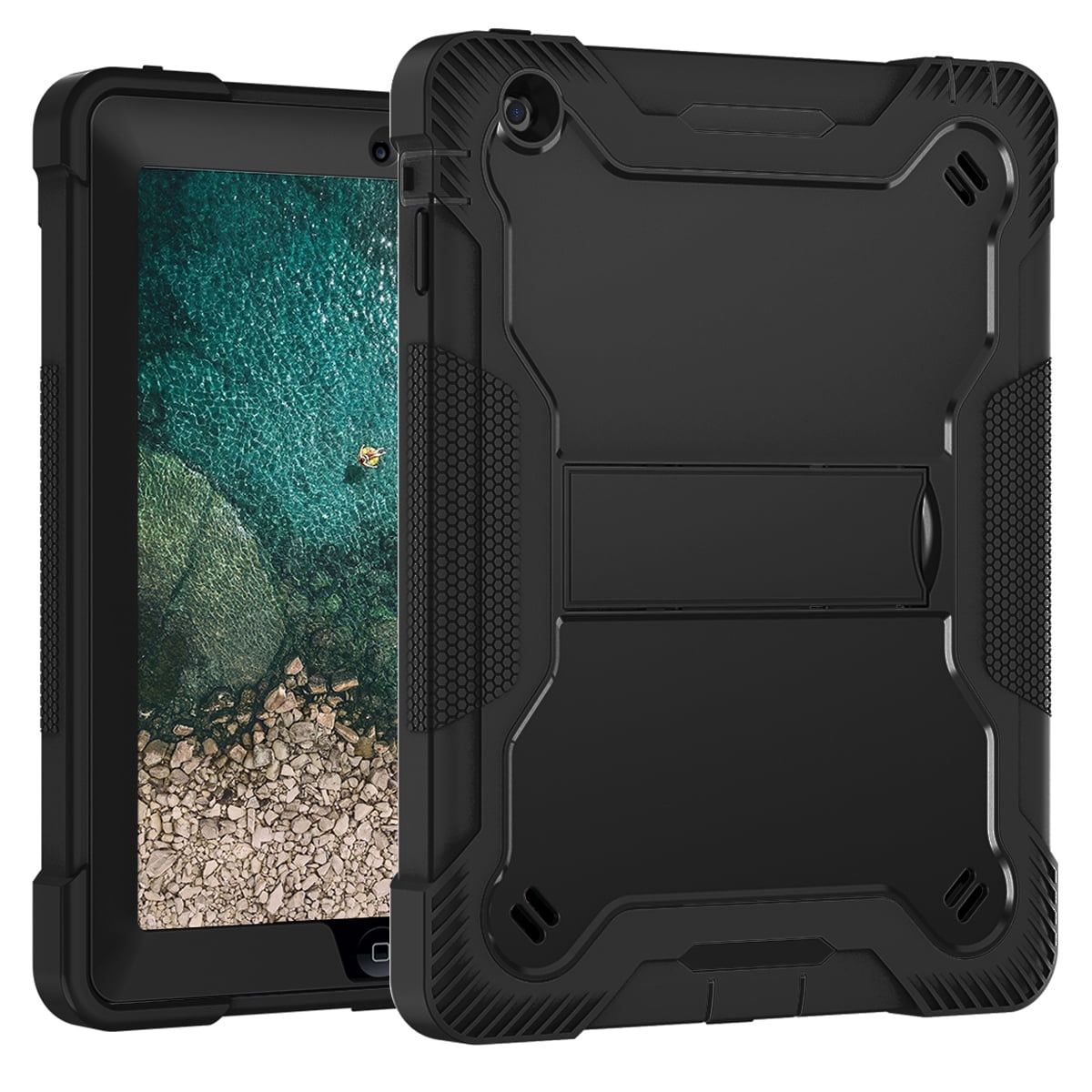 Allytech iPad 4th 3rd 2nd Generation Case 9.7-inch Tablet, Rugged Heavy ...