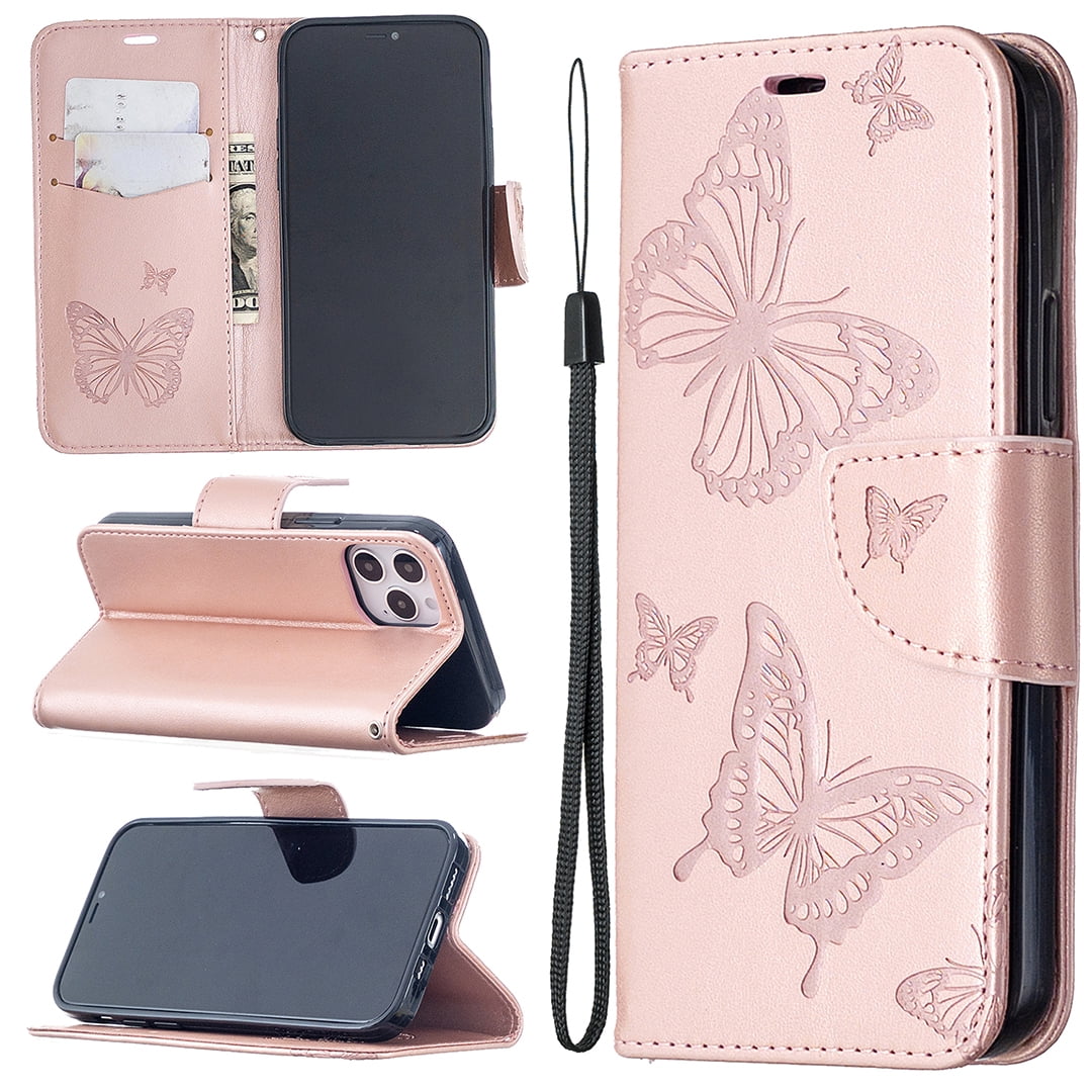 Allytech iPhone 12 Pro Case, iPhone 12 6.1" Case, Folio Flip PU Leather ...