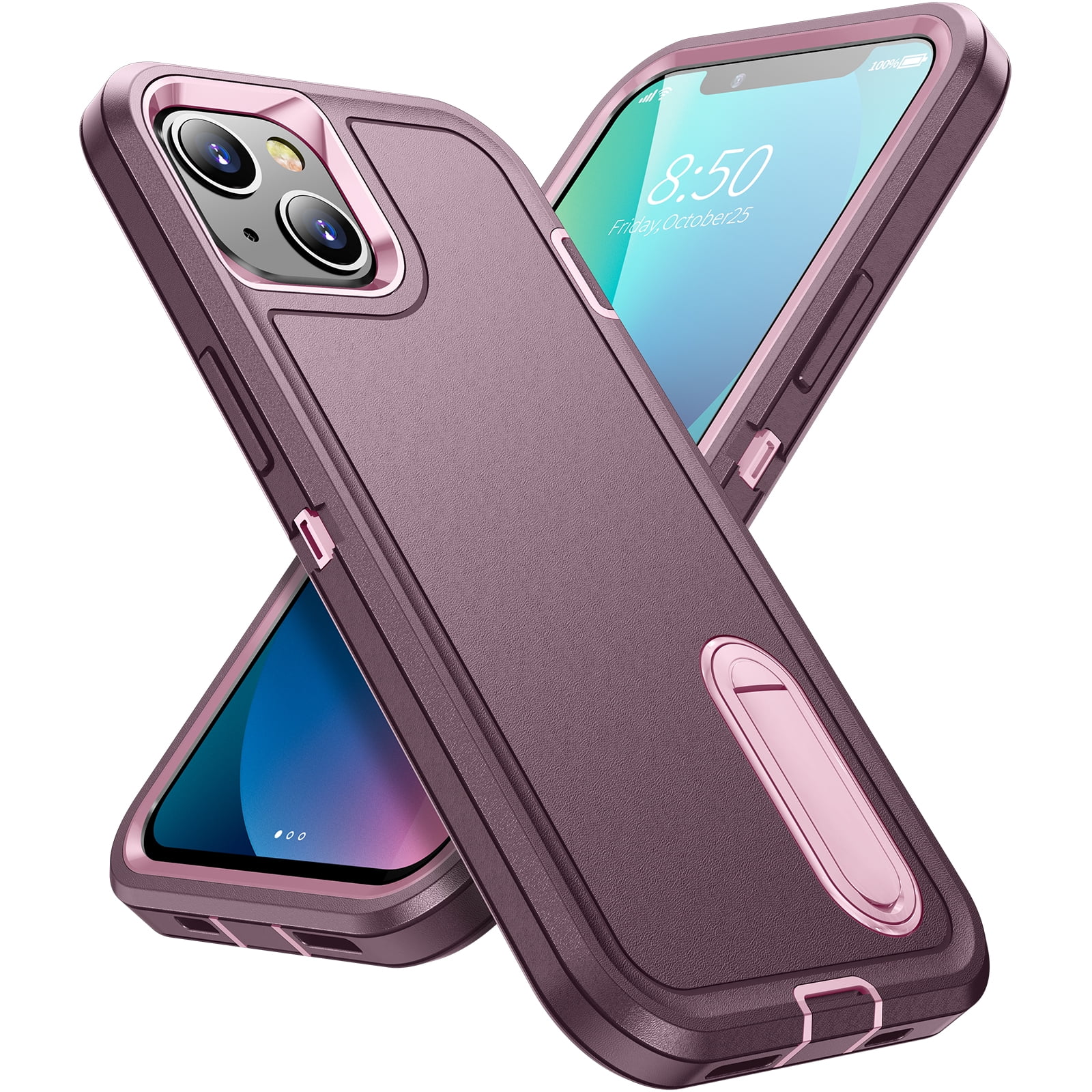 Allytech iPhone 13 Case with Stand, iPhone 13 Cover, Military Grade ...