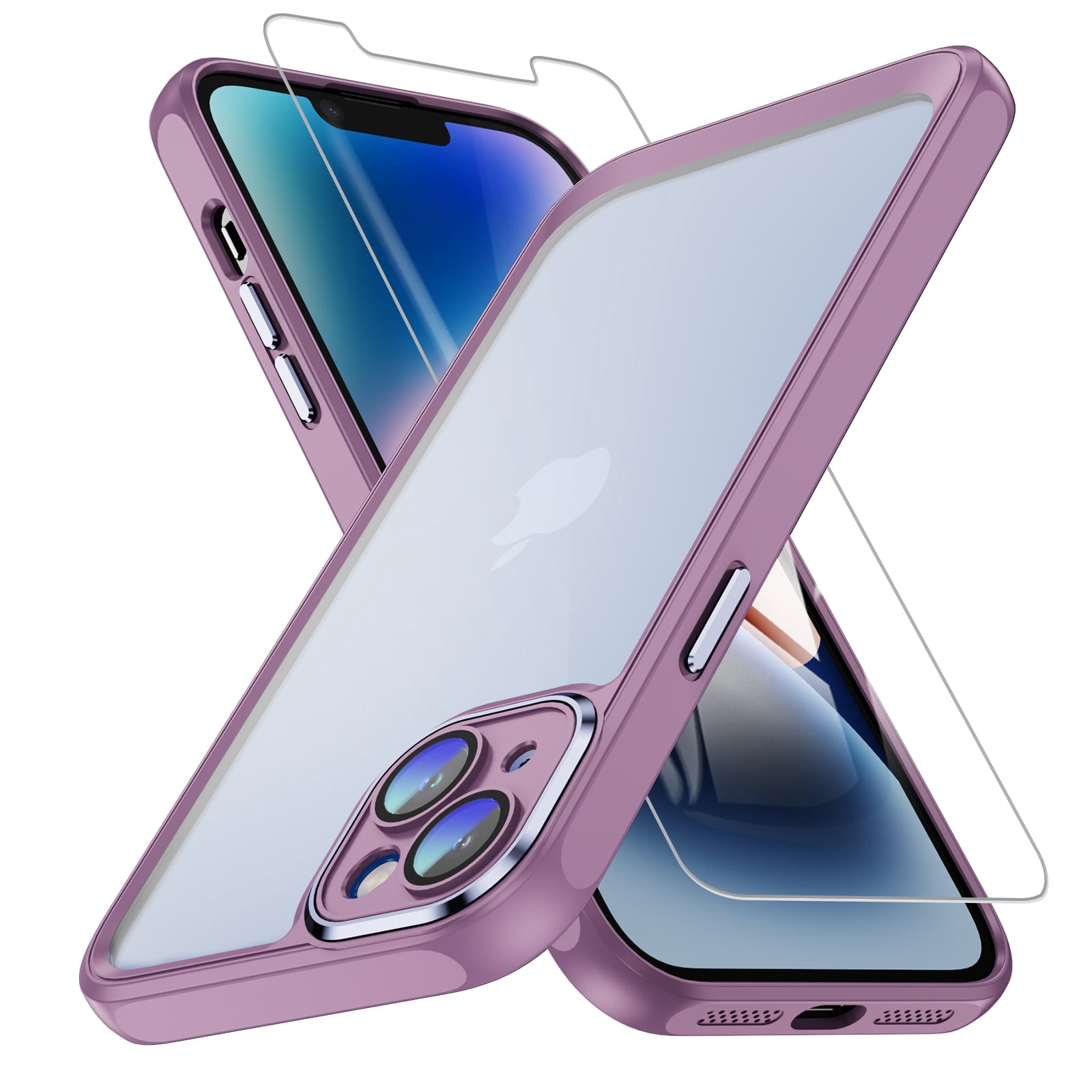 Allytech iPhone 14 Plus Case, iPhone 14 Plus Screen Protector ...