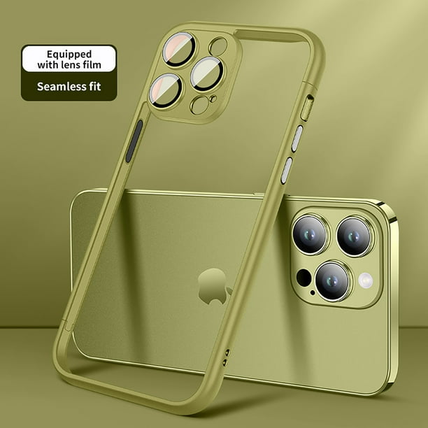 Allytech iPhone 14 Plus Frame Case, Camera Lens Protector Frame ...