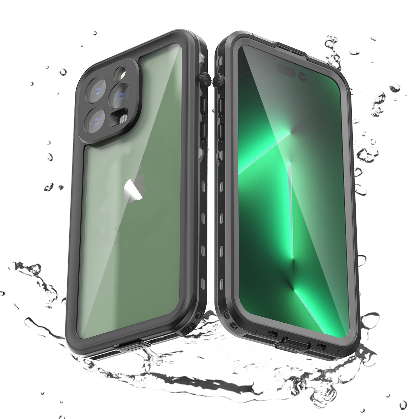 Allytech iPhone 15 Pro Max Waterproof Case, With Build in Screen ...