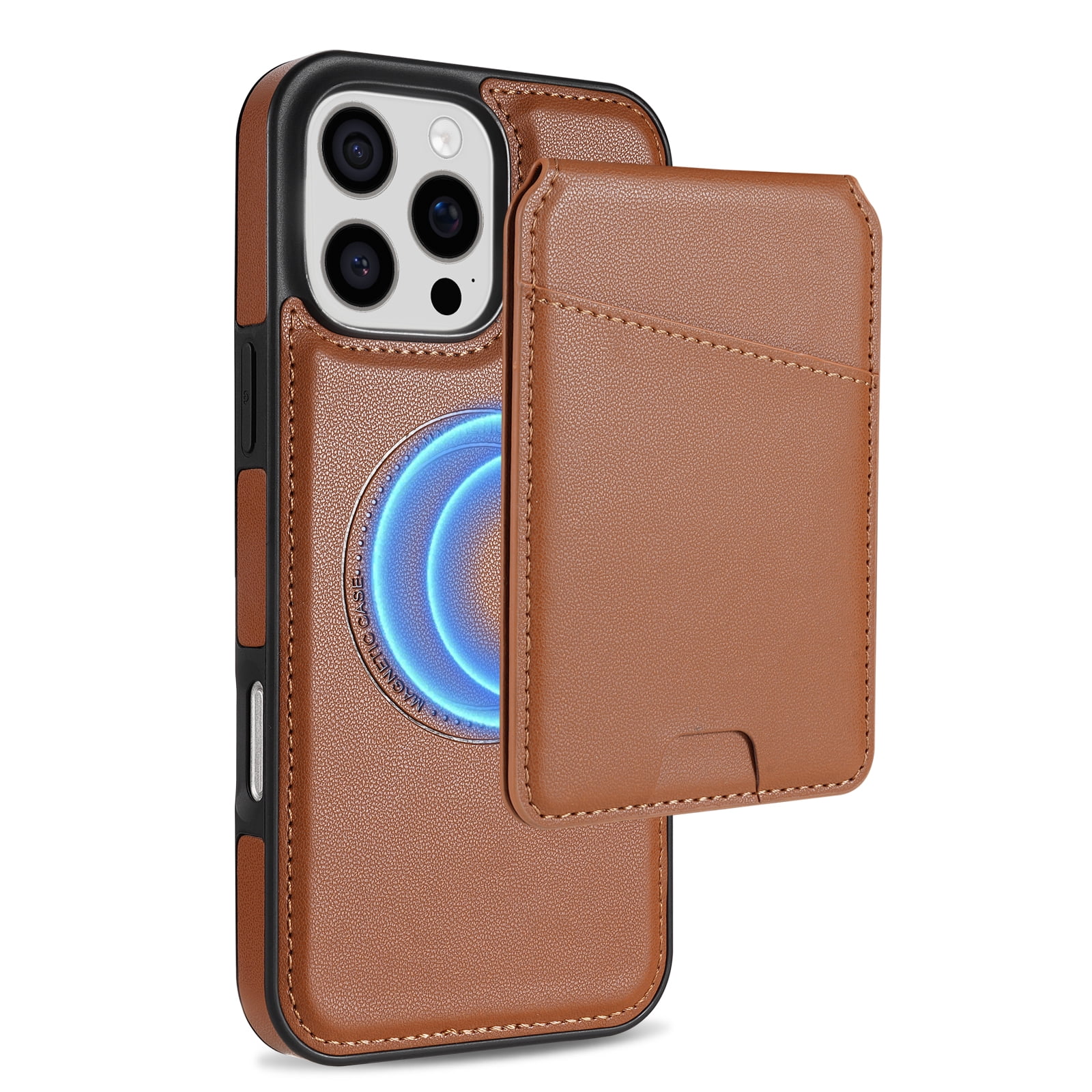 Allytechgroup 2 In 1 Wallet Case for Apple iPhone 17 Pro, Detachable ...