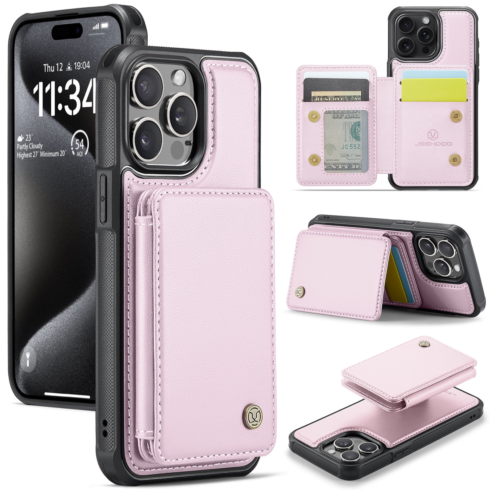 Allytechgroup 2 In 1 Wallet Case for iPhone XR, Detachable Magnetic ...