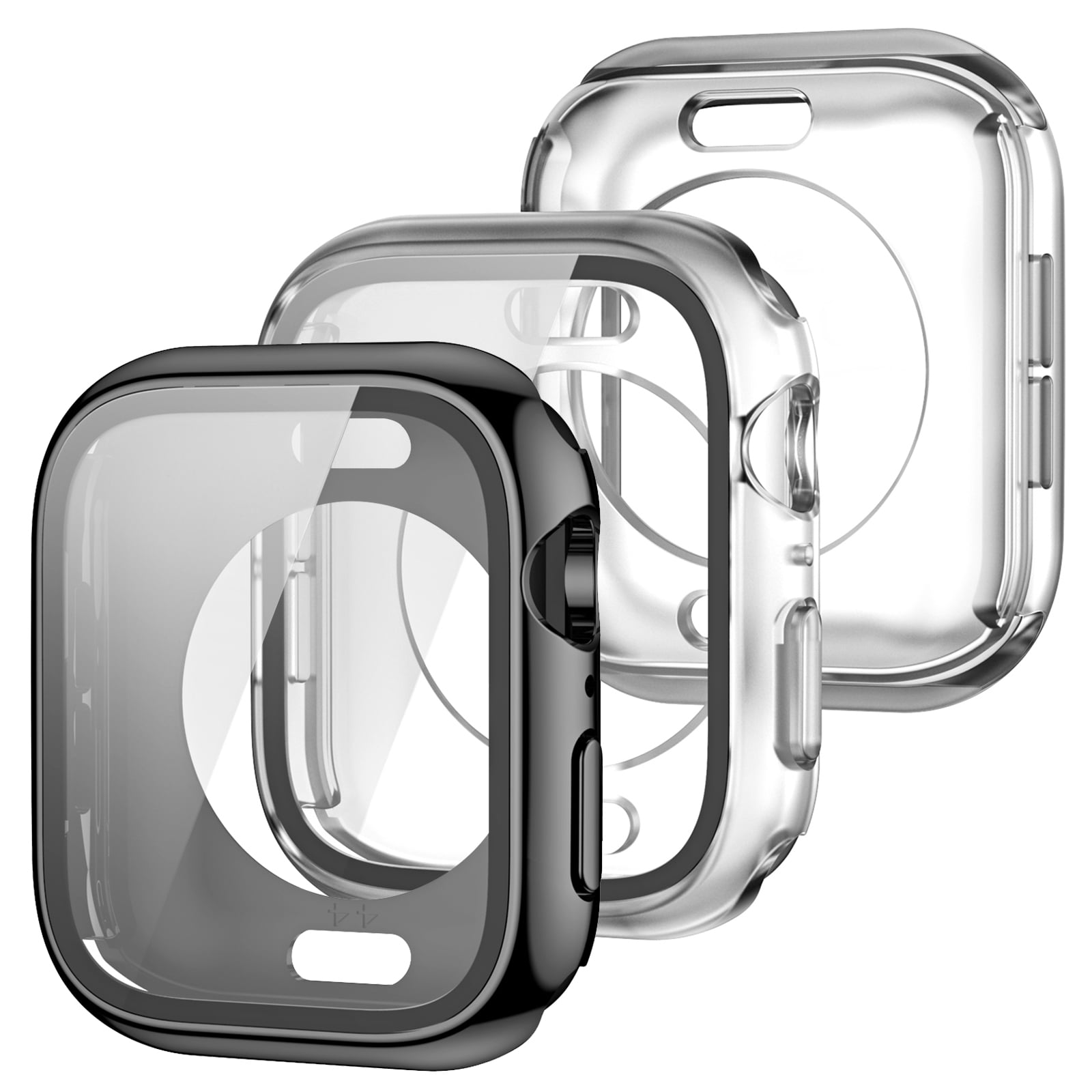 Allytechgroup 2 Pack for iWatch Series 10/11 46mm Screen Protector Case ...