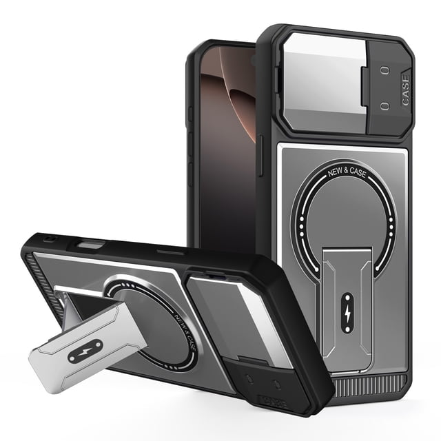 Allytechgroup for Apple iPhone 13 Case with Camera Cover/ Kickstand ...