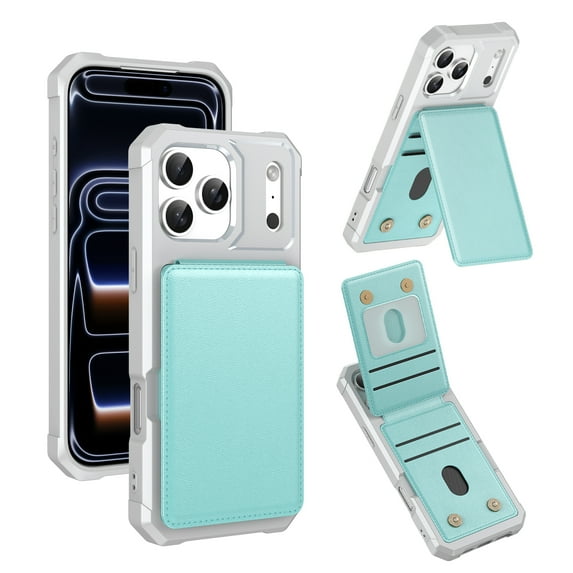 Allytechgroup for Apple iPhone 15 Pro Max Case with Kickstand Credit ...