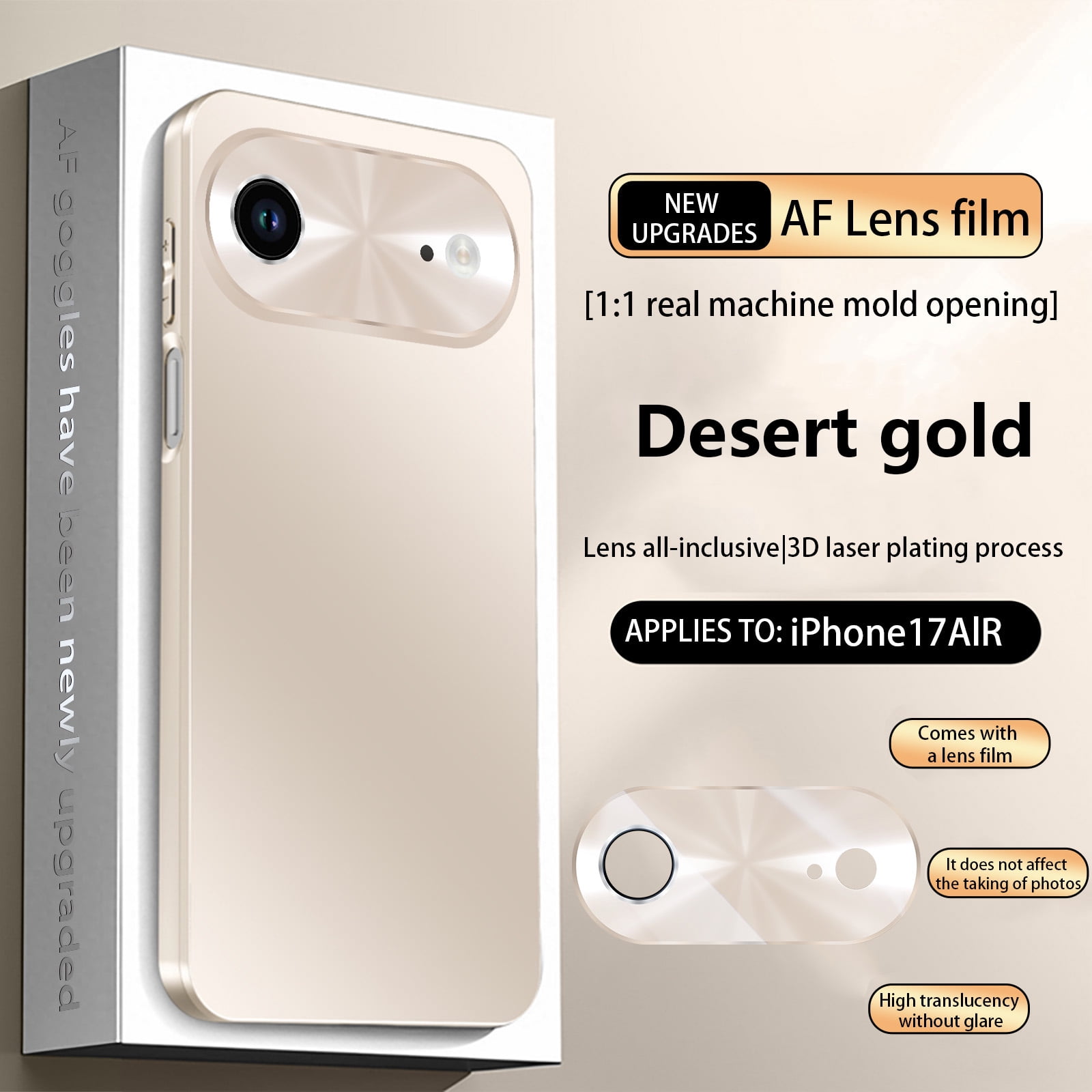Allytechgroup for Apple iPhone Air Protective Case Cover, Lightweight ...