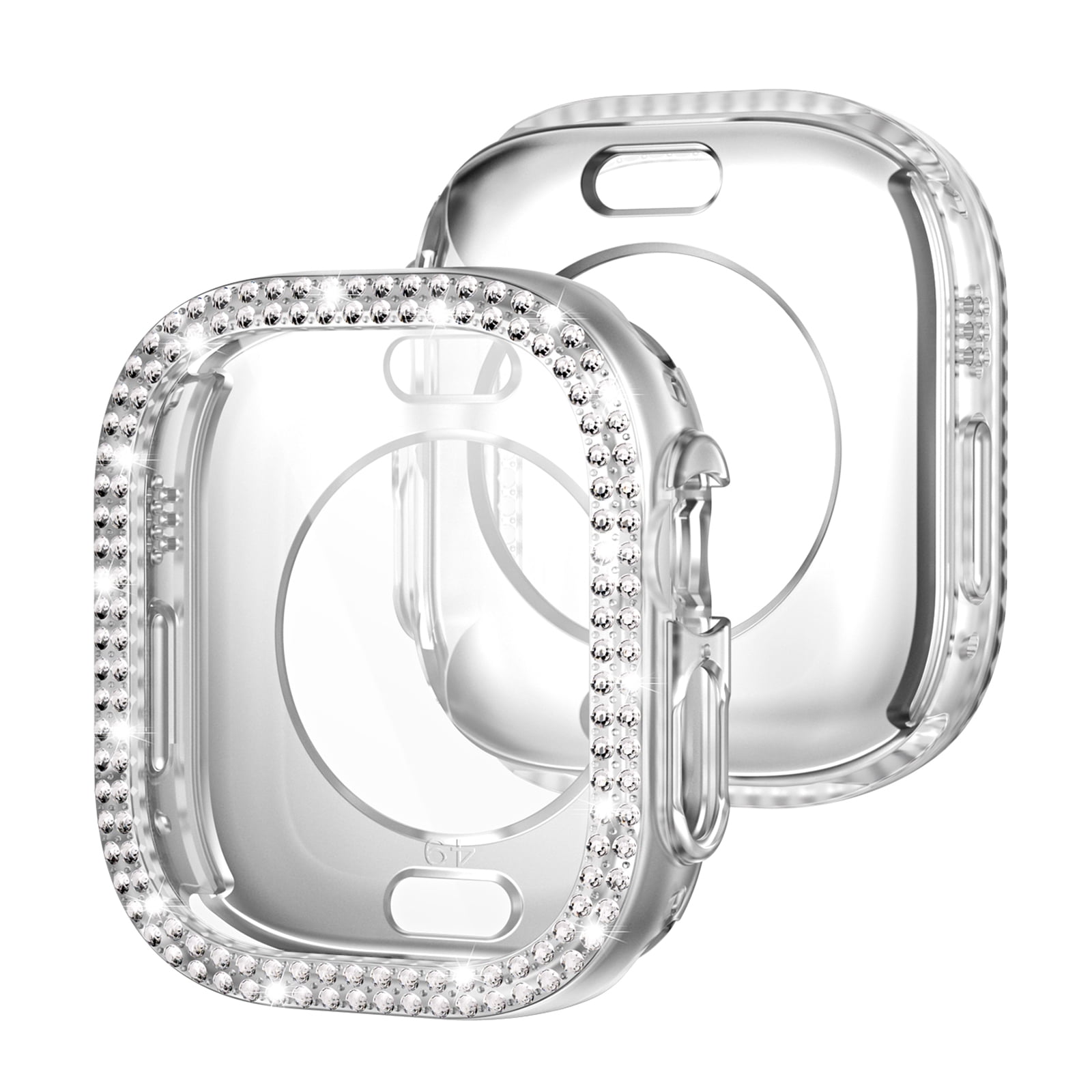 Allytechgroup Bling Bumper Case Compatible with Apple Watch Series 11/ ...