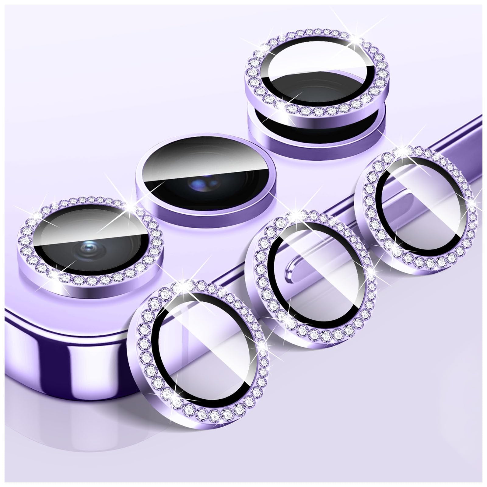 Allytechgroup Bling Camera Lens Protector for Samsung Galaxy Z Fold 7 ...