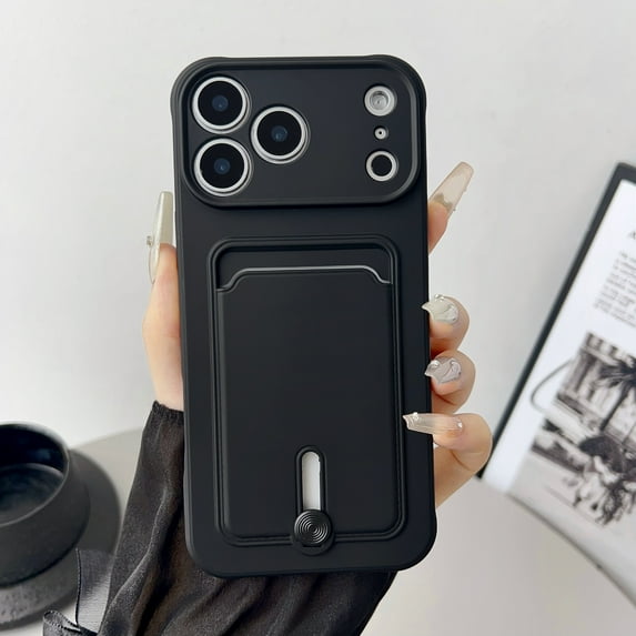 Allytechgroup Card Holder Case Compatible with iPhone 17, [Full Camera ...