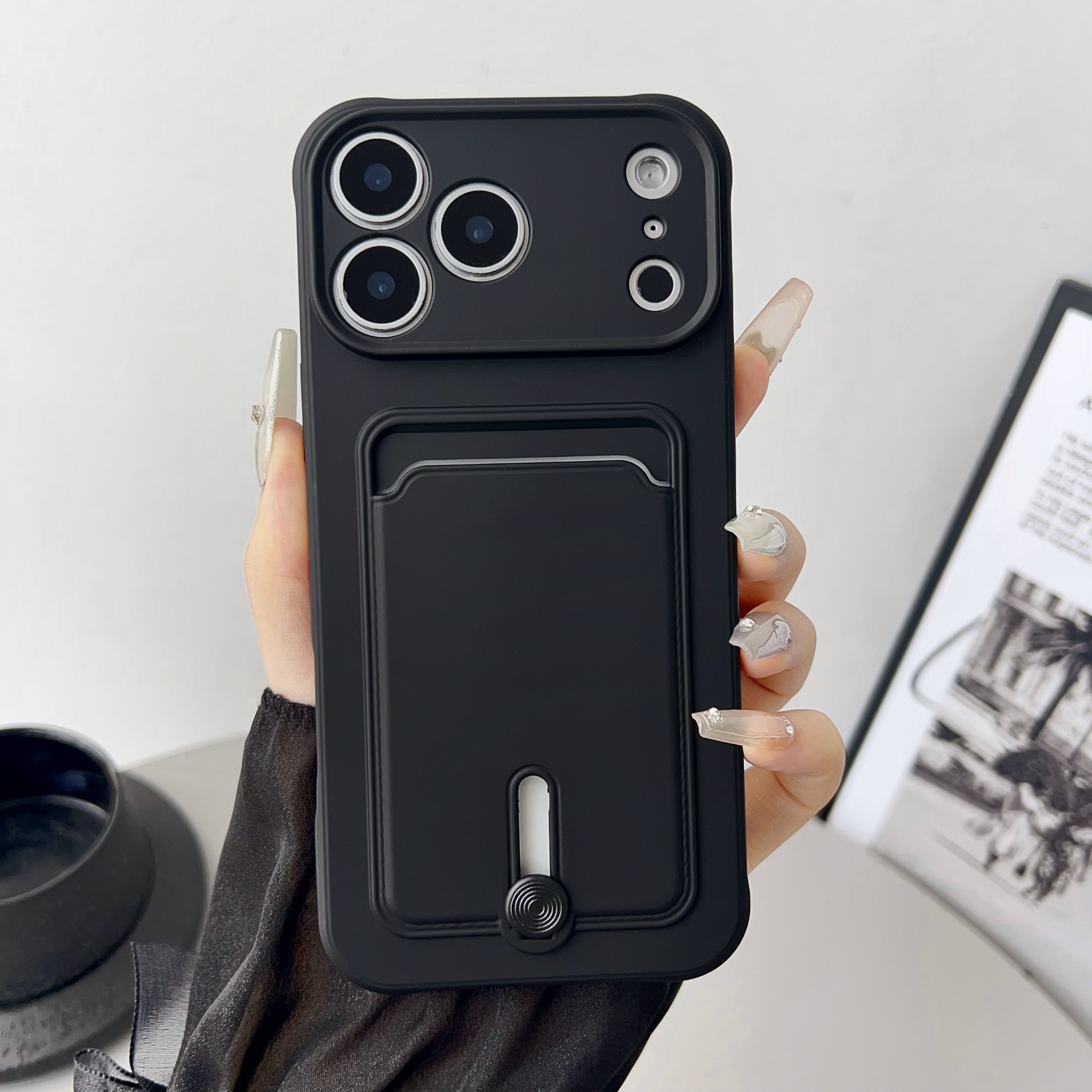 Allytechgroup Card Holder Case Compatible with iPhone Air, [Full Camera ...