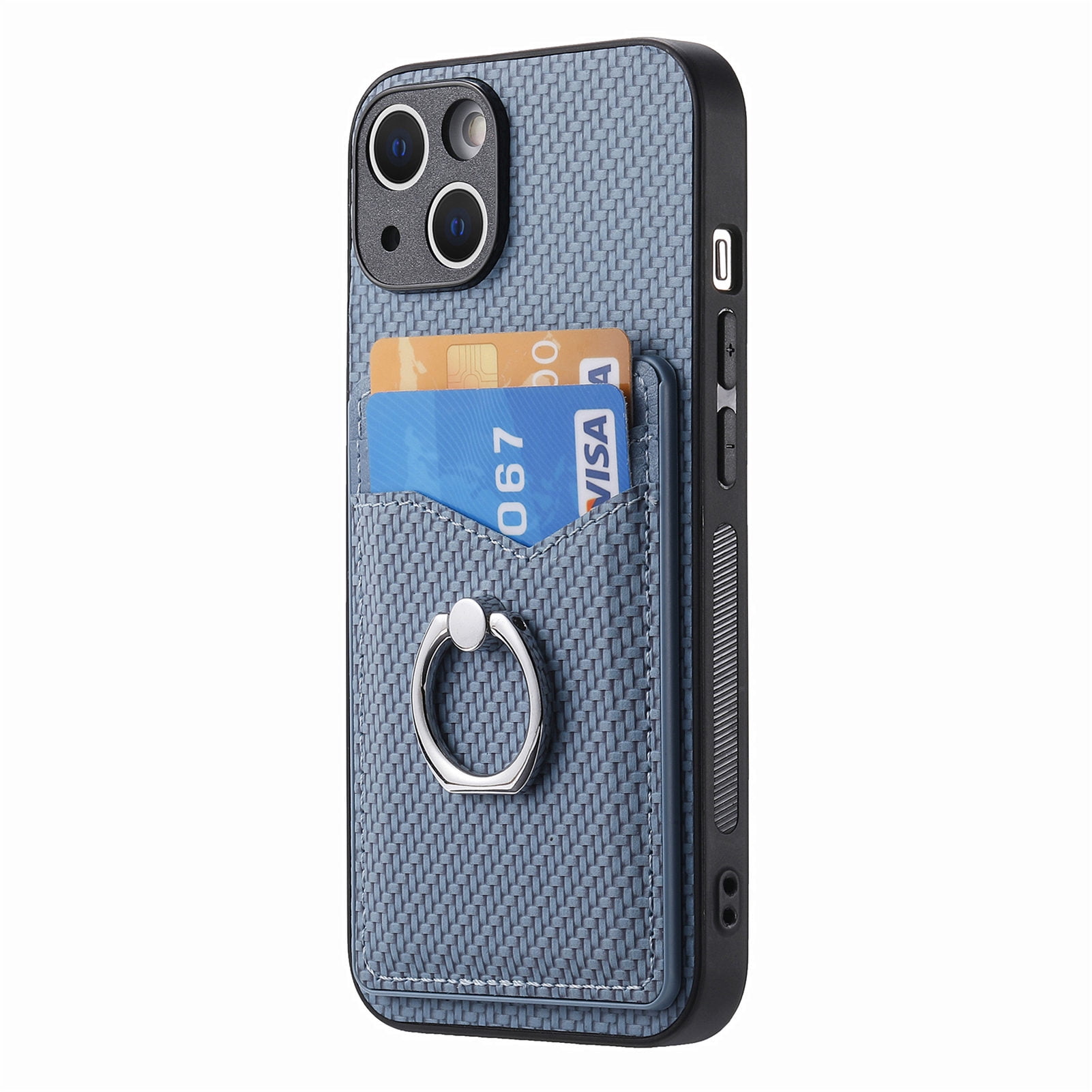 Allytechgroup Cards Holder Wallet Case for Apple iPhone 13, PU Leather ...