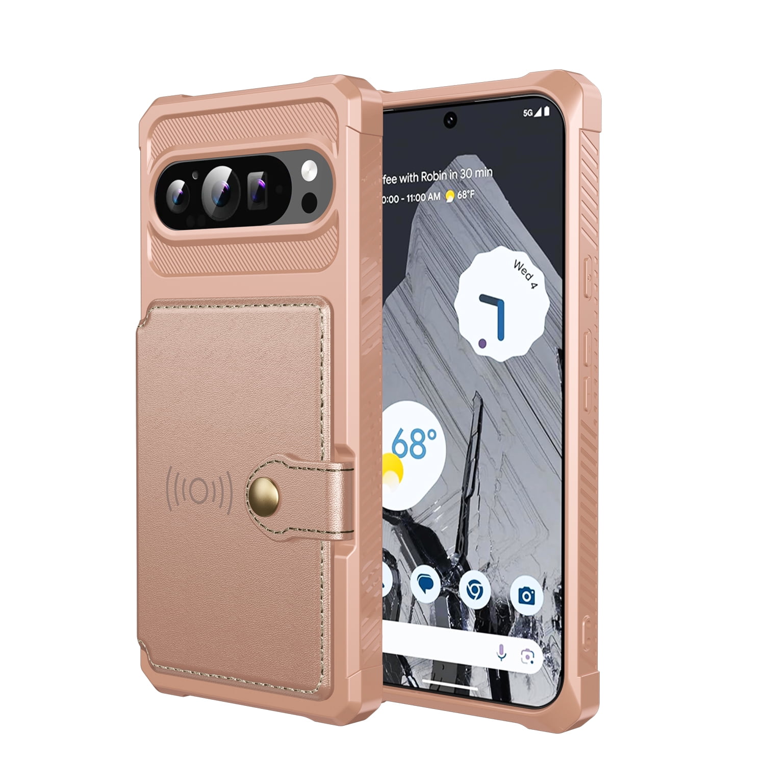 Allytechgroup Case for Google Pixel 10 /10 Pro, Flip Card Pocket ...