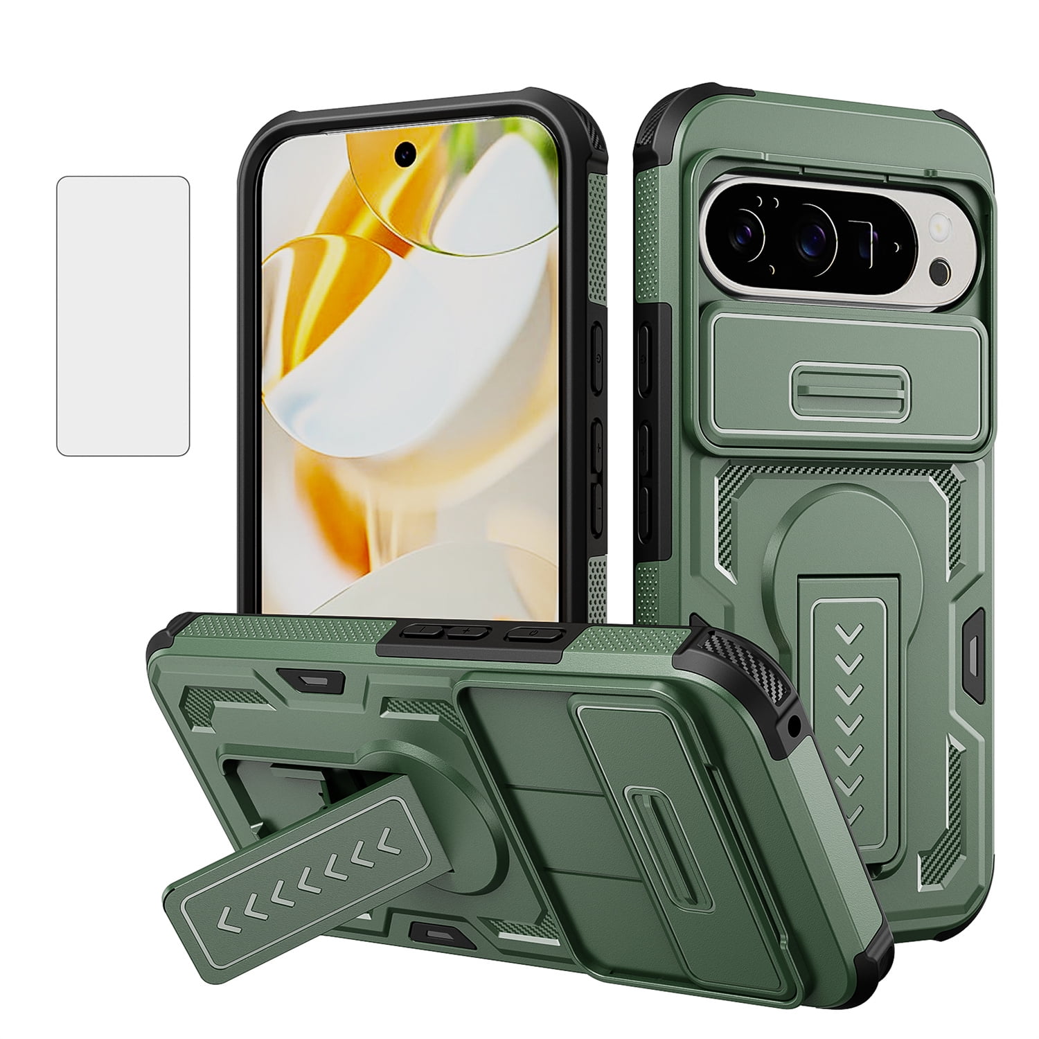 Allytechgroup Case for Google Pixel 10 Pro XL with Screen Protection ...