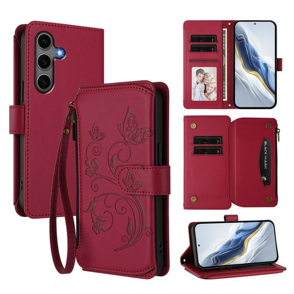 Allytechgroup Case for Samsung Galaxy S25 with Credit Card Slot, with ...
