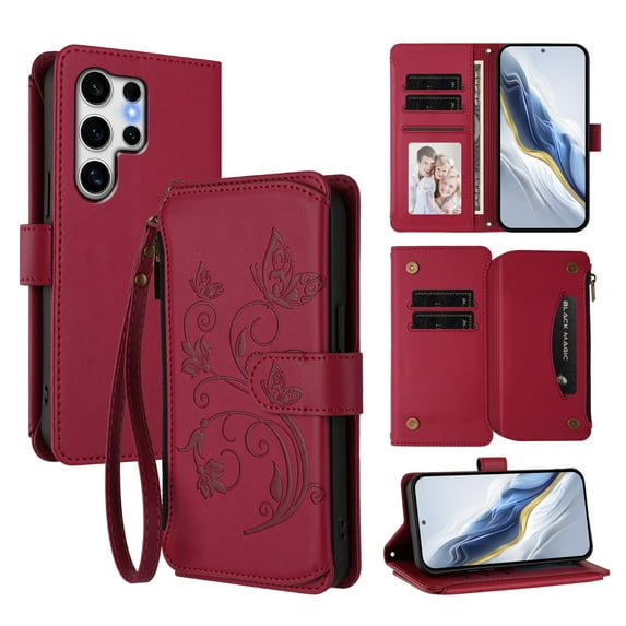Allytechgroup Case for Samsung Galaxy S25 Ultra with Credit Card Slot ...