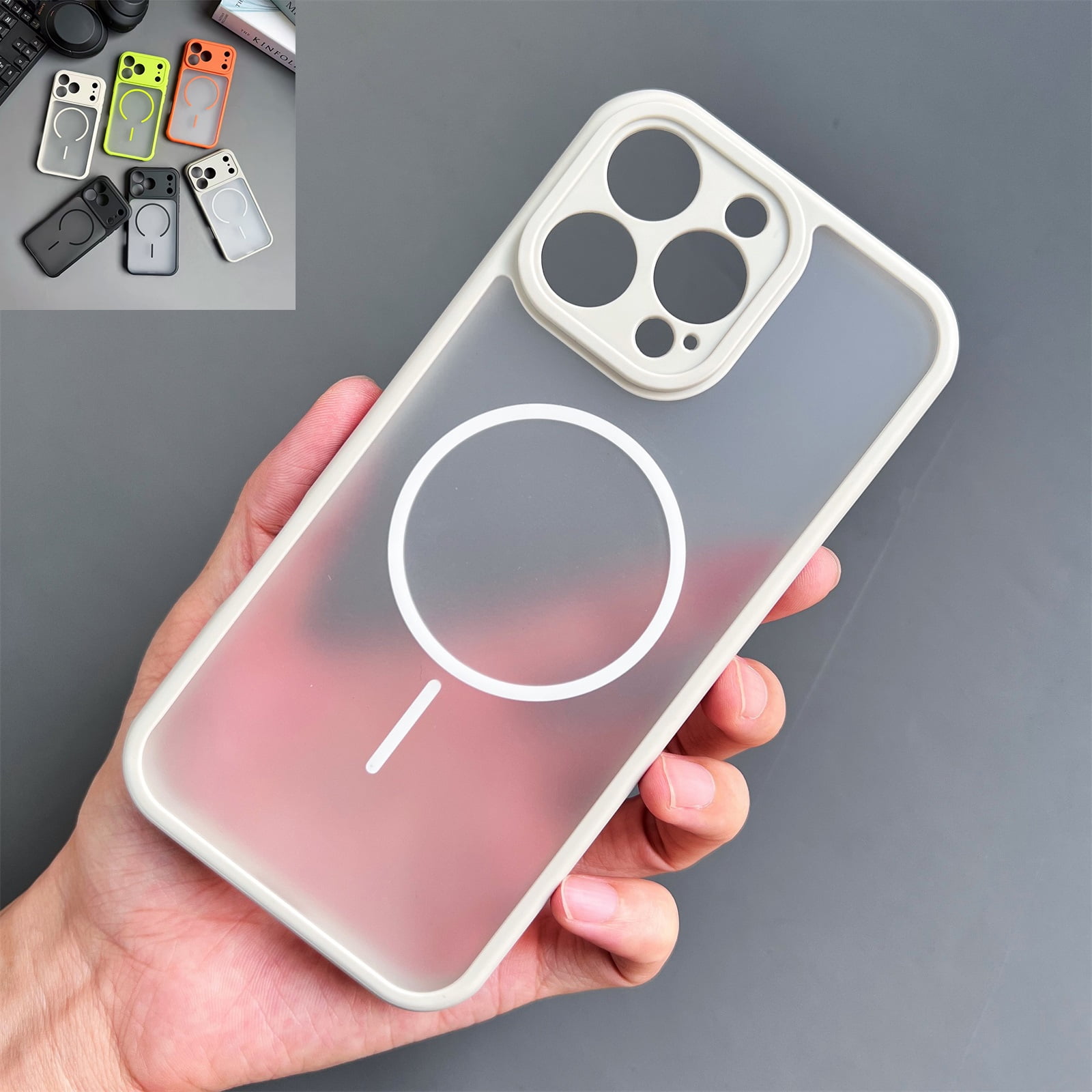 Allytechgroup Case for iPhone 13,[Compatible with MagSafe] Magnetic ...