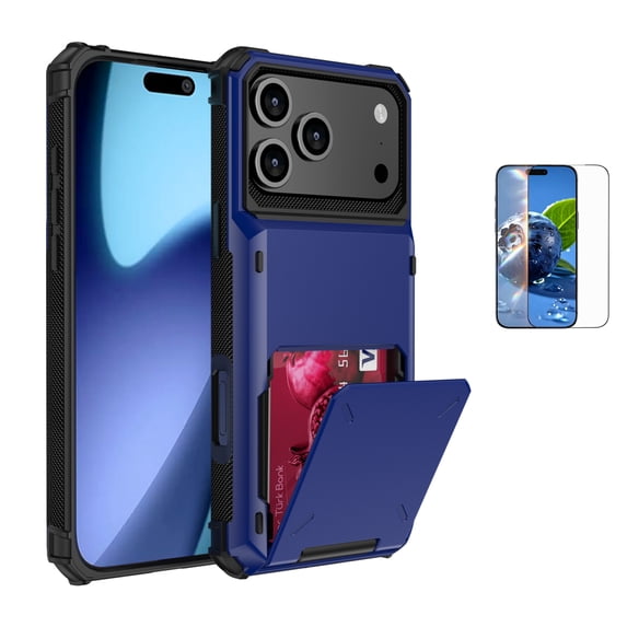 Allytechgroup Case for iPhone 17 Pro Max with Card Holder, Slim ...