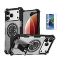 Allytechgroup Case for iPhone 17 Pro Max with Kickstand, [1 PacK Screen ...