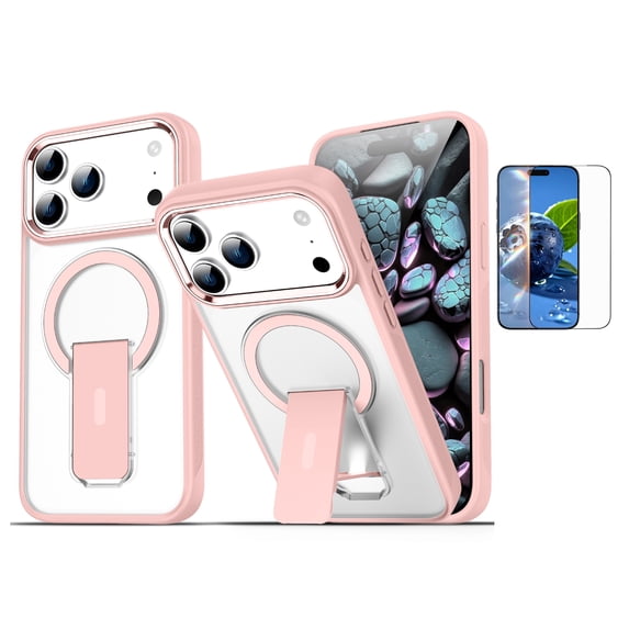Allytechgroup Case for iPhone 17 Pro Max with Kickstand, [1 Pack Screen ...