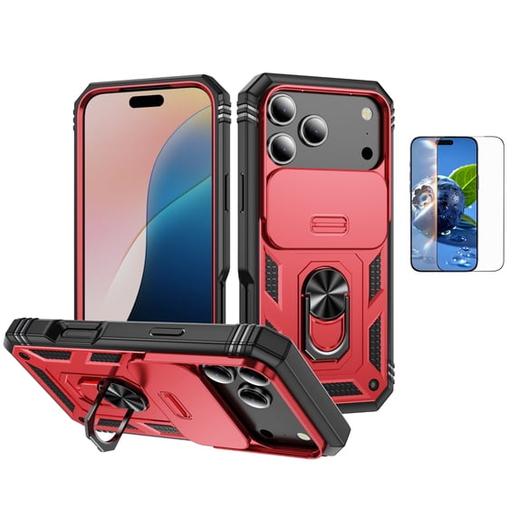 Allytechgroup Case for iPhone 17 Pro Max with Screen Protection, Built ...