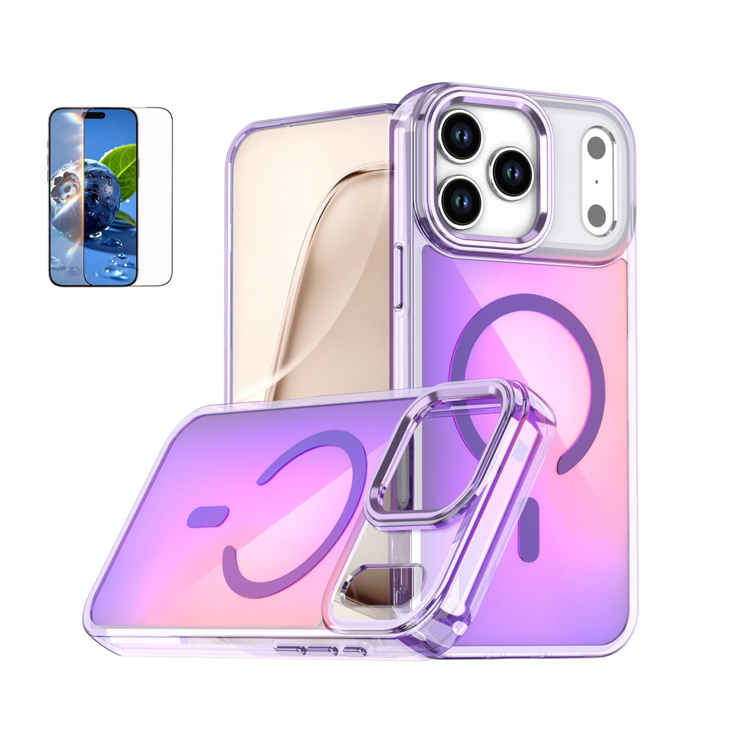 Allytechgroup Case for iPhone 17 Pro Max with Screen Protection ...