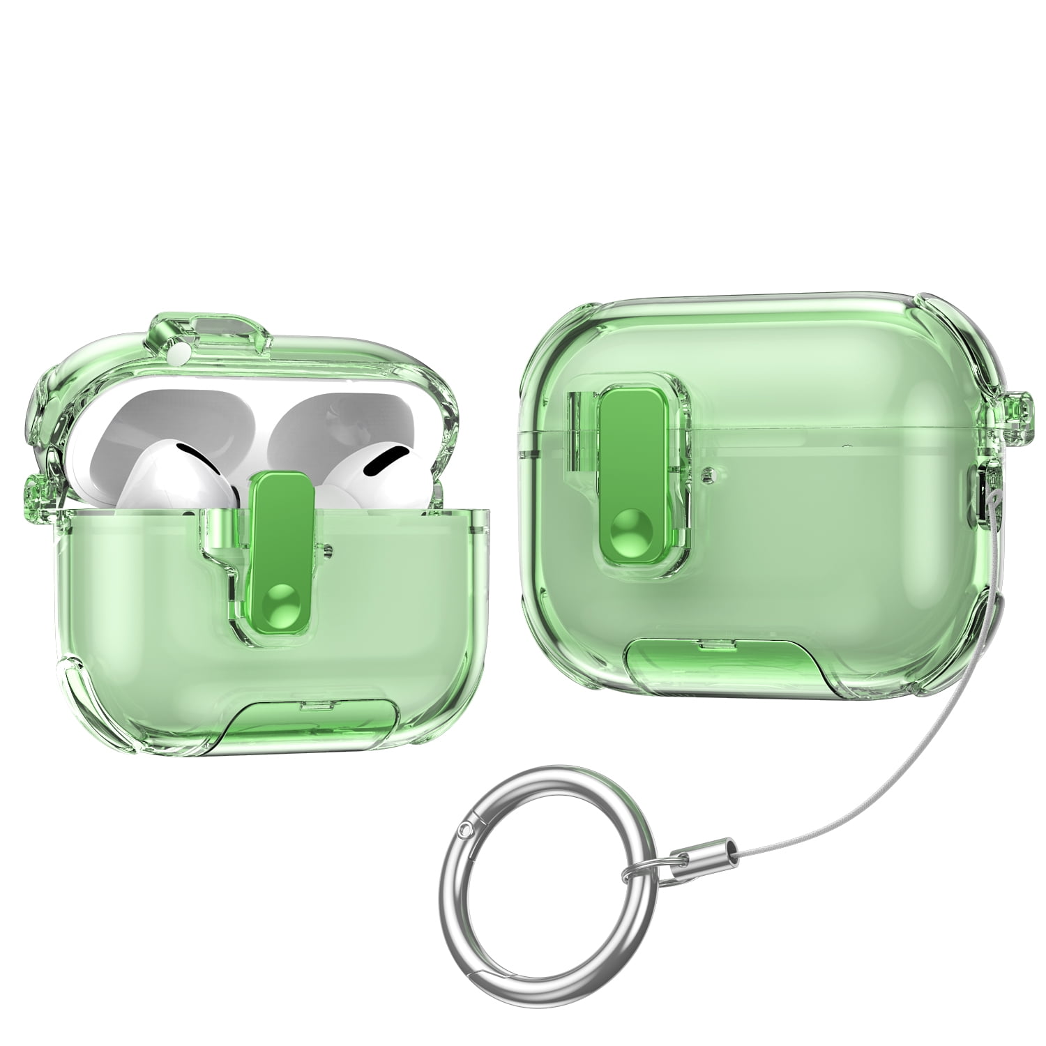 Allytechgroup Clear Case for Airpods Pro 2nd Gen (2022) with Keychain ...