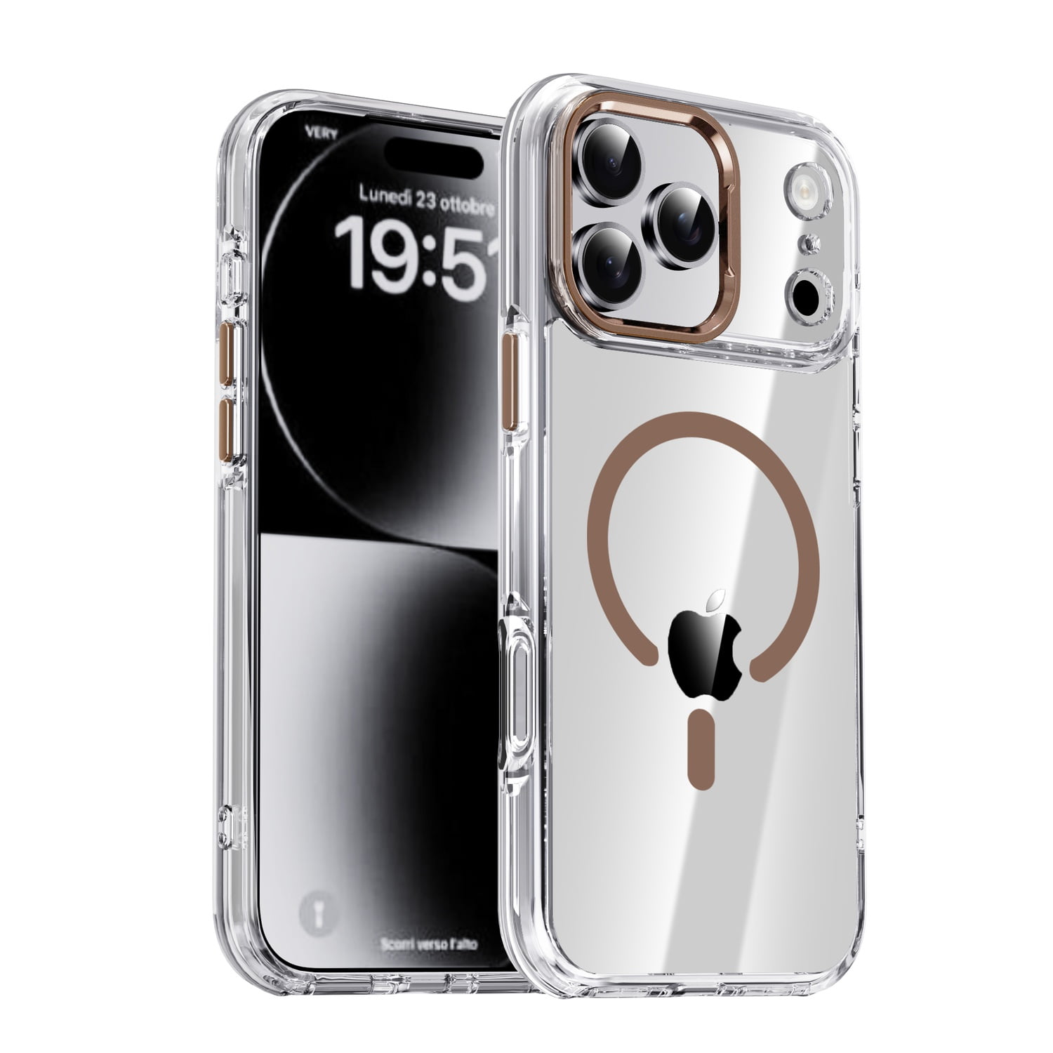 Allytechgroup Clear Case for Apple iPhone 16 Pro Max, [Compatible with ...