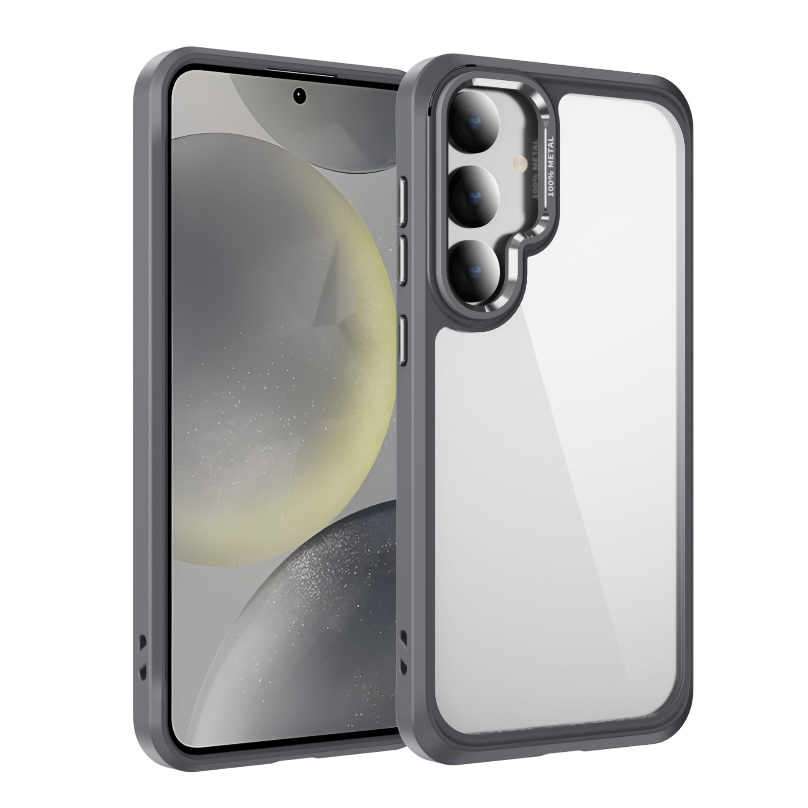 Allytechgroup Clear Case for Samsung Galaxy S25, Camera with Screen ...