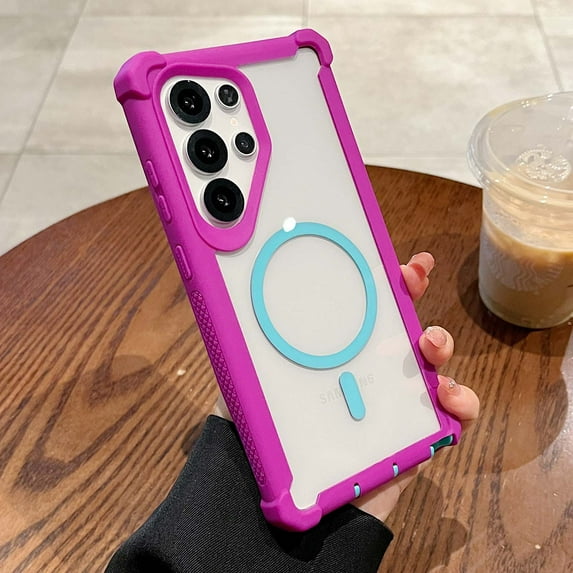 Allytechgroup Clear Case for Samsung Galaxy S26, Support Wireless ...