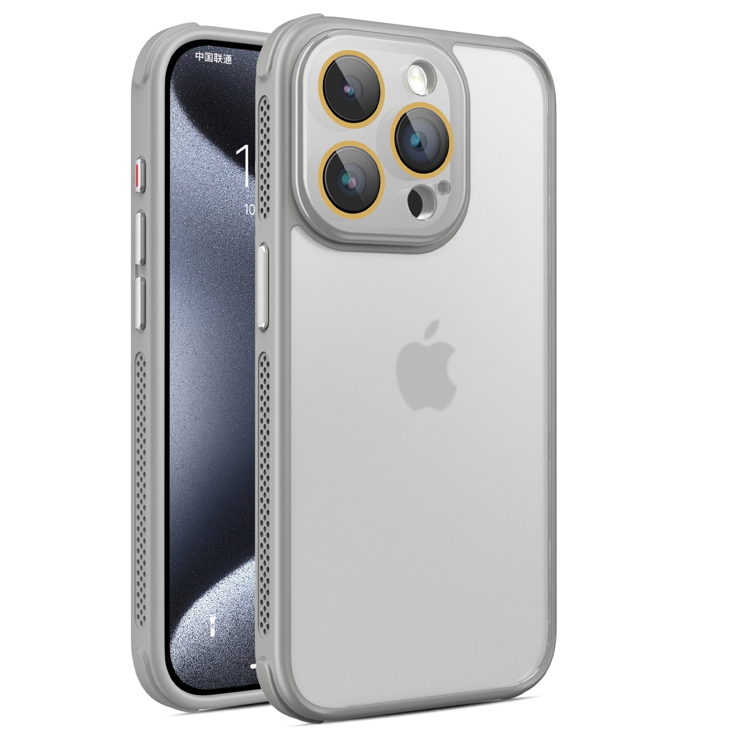 Allytechgroup Clear Case for iPhone 12 with Camear Lens Protector, Not ...