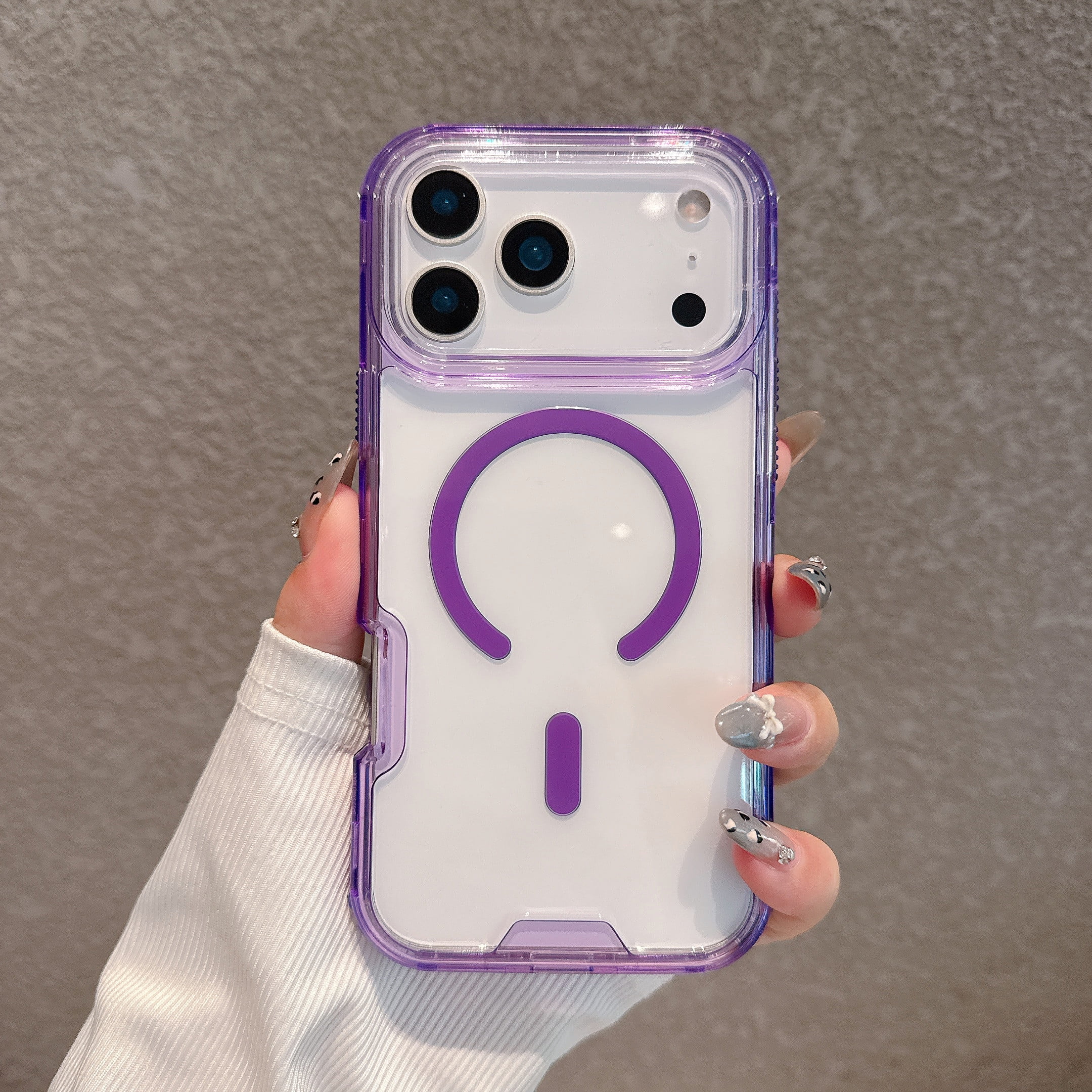 Allytechgroup Clear Phone Case for Apple iPhone 17, Shockproof TPU & PC ...