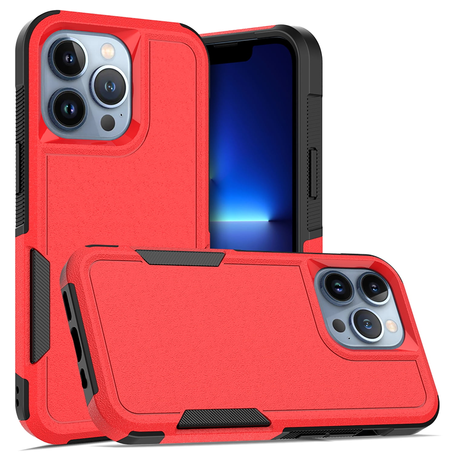 Allytechgroup Compatible for Apple iPhone 13 Pro Max, Rugged Shockproof ...