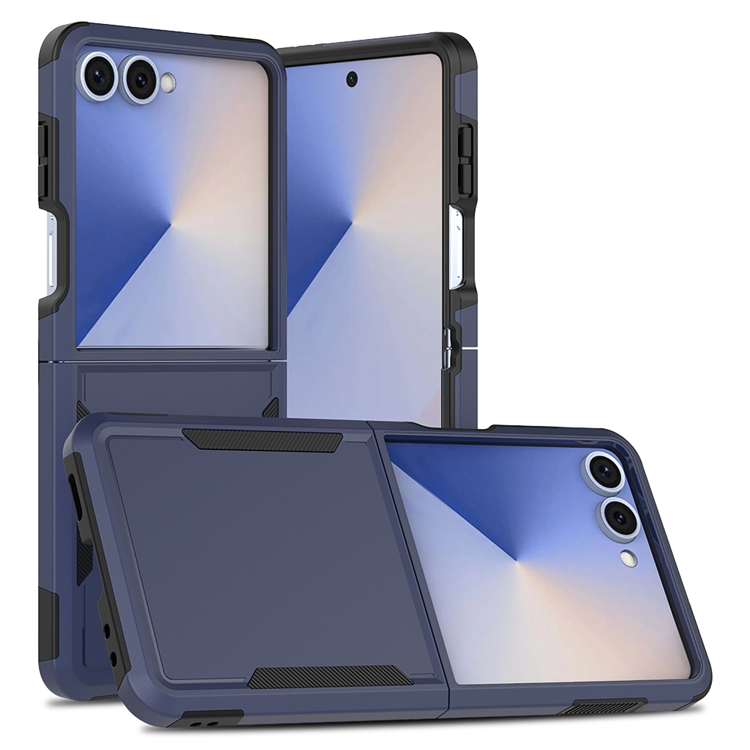 Allytechgroup Compatible for Samsung Galaxy Z Flip 7, Rugged Shockproof ...