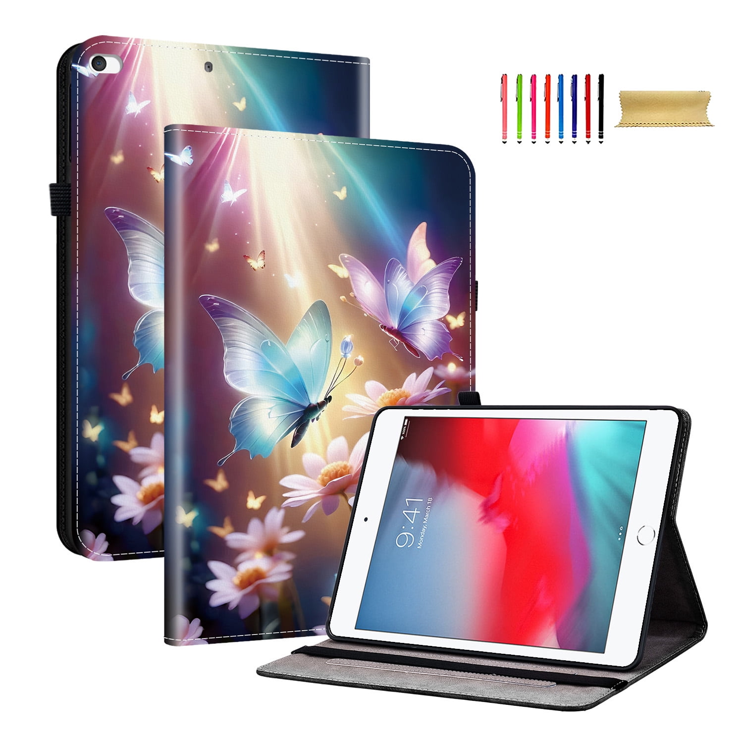 Allytechgroup Flip Cover Case for Apple iPad mini 5th 4th 3rd 2nd 1st ...