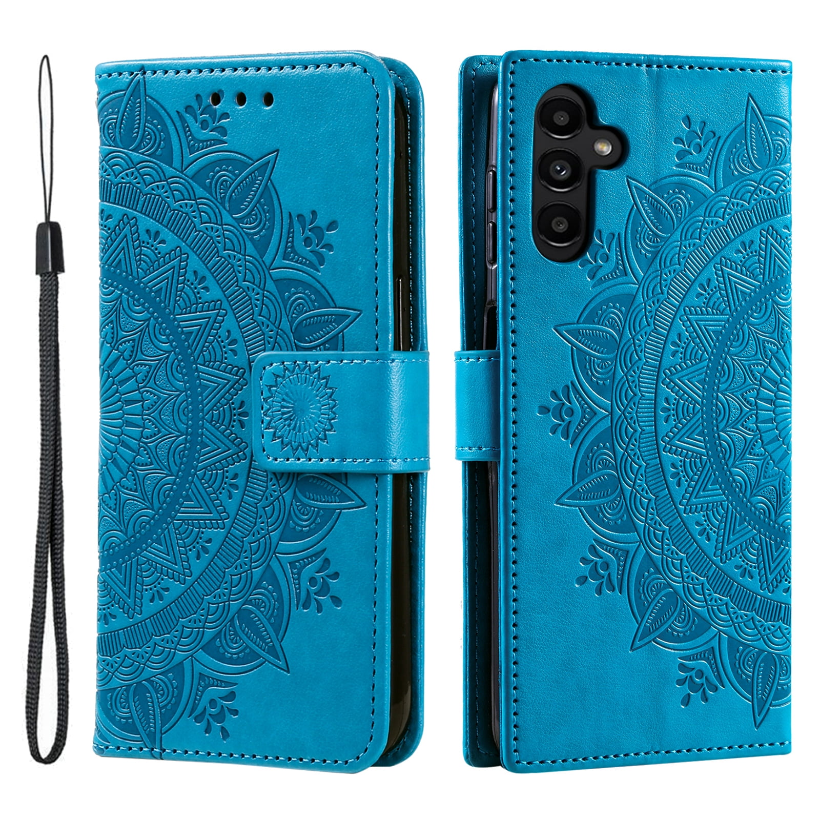 Allytechgroup Flip Cover Case for Samsung Galaxy S25+ Plus, Mandala ...