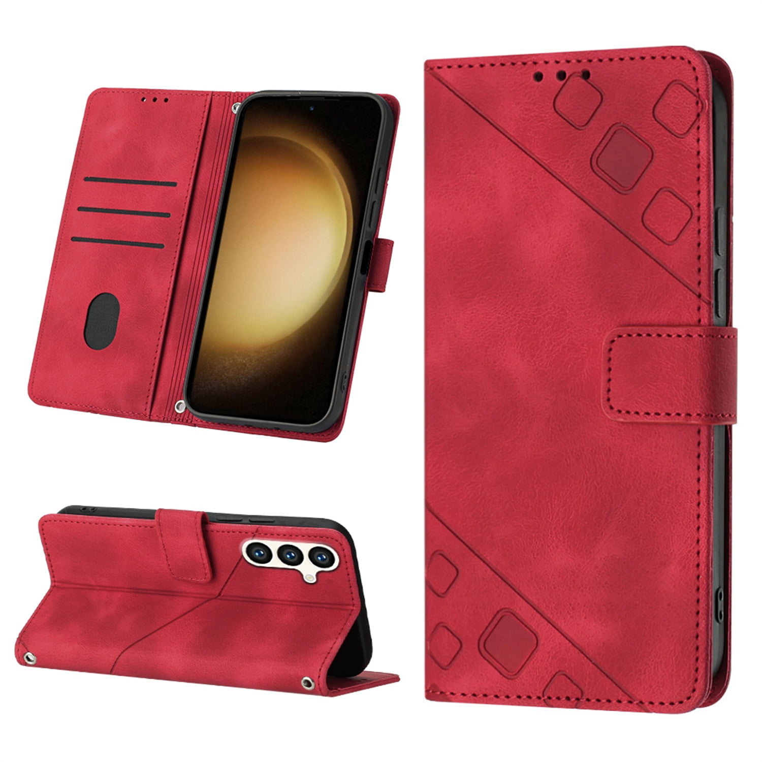 Allytechgroup Flip Wallet Case for Samsung Galaxy A05S, RFID Blocking PU Leather Shockproof ...