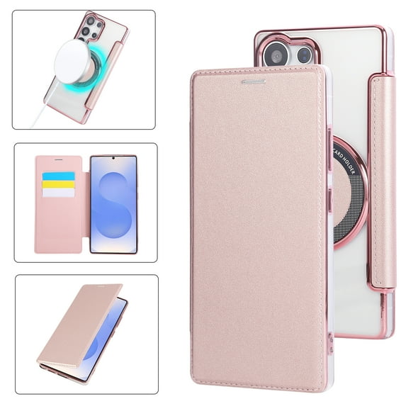 Allytechgroup Flip Wallet Case for Samsung Galaxy S22 Ultra, Slim Fit ...