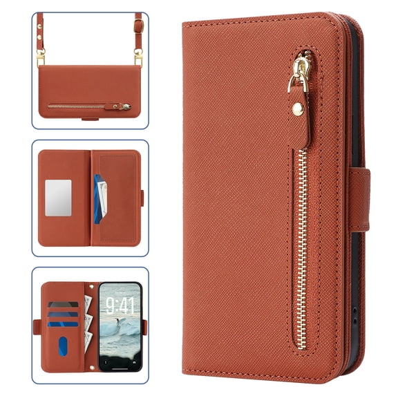 Allytechgroup Flip Wallet Phone Case for Apple iPhone 16 Plus, with ...