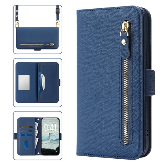 Allytechgroup Flip Wallet Phone Case for Apple iPhone 16 Pro, with ...
