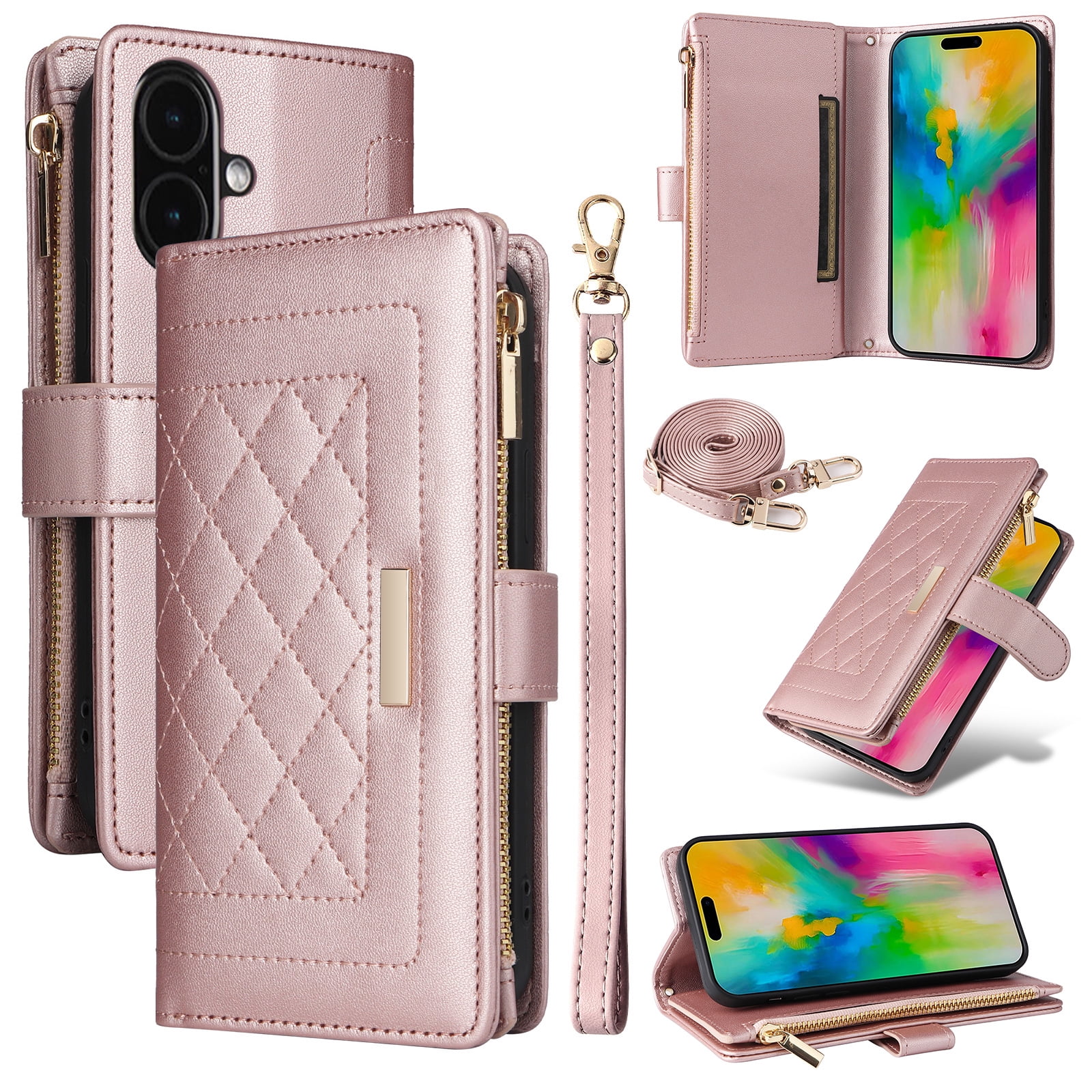 Allytechgroup Flip Wallet Phone Case For Iphone Xs X Shockproof Case
