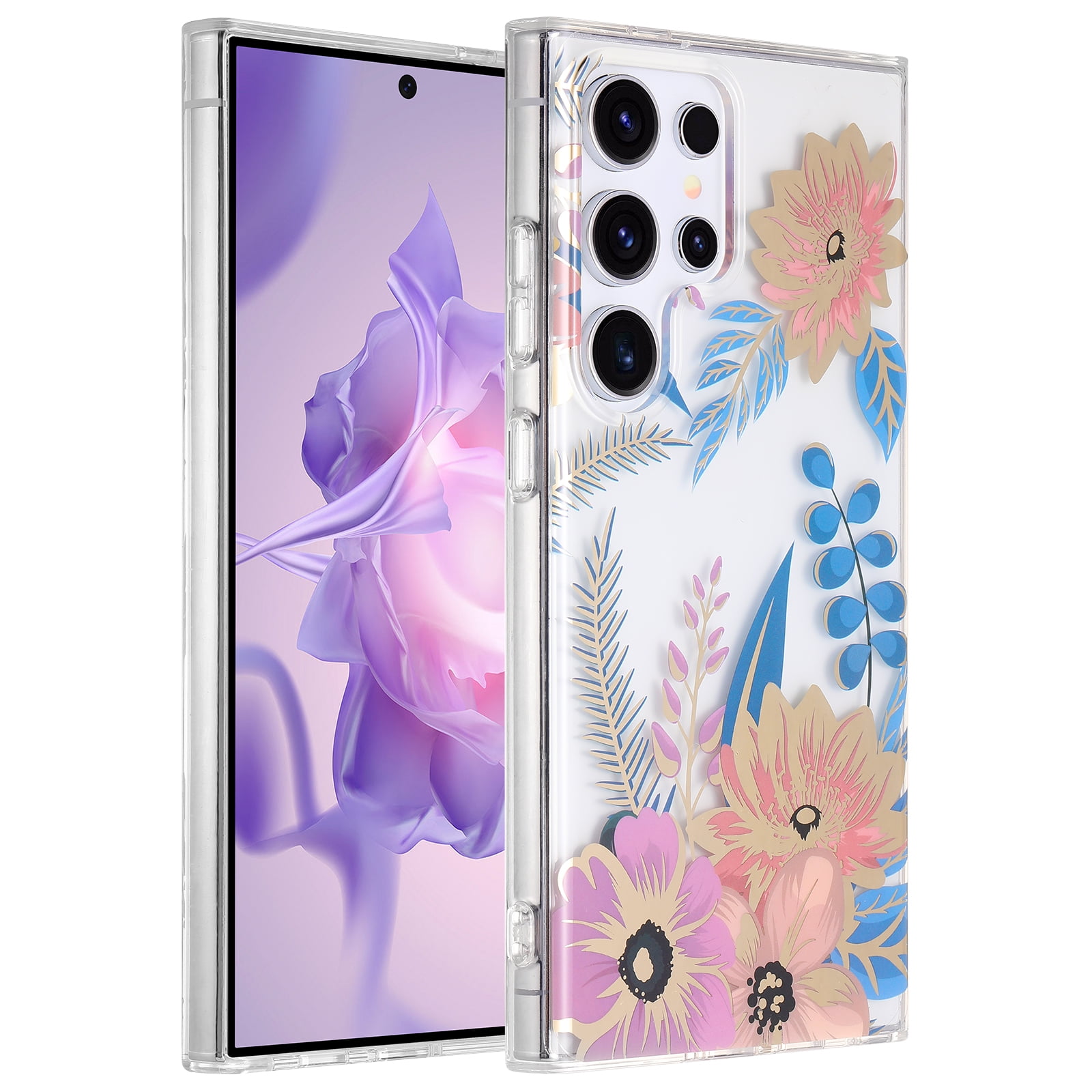 Allytechgroup Floral Series Case for Samsung Galaxy A16 5G Women Girls ...