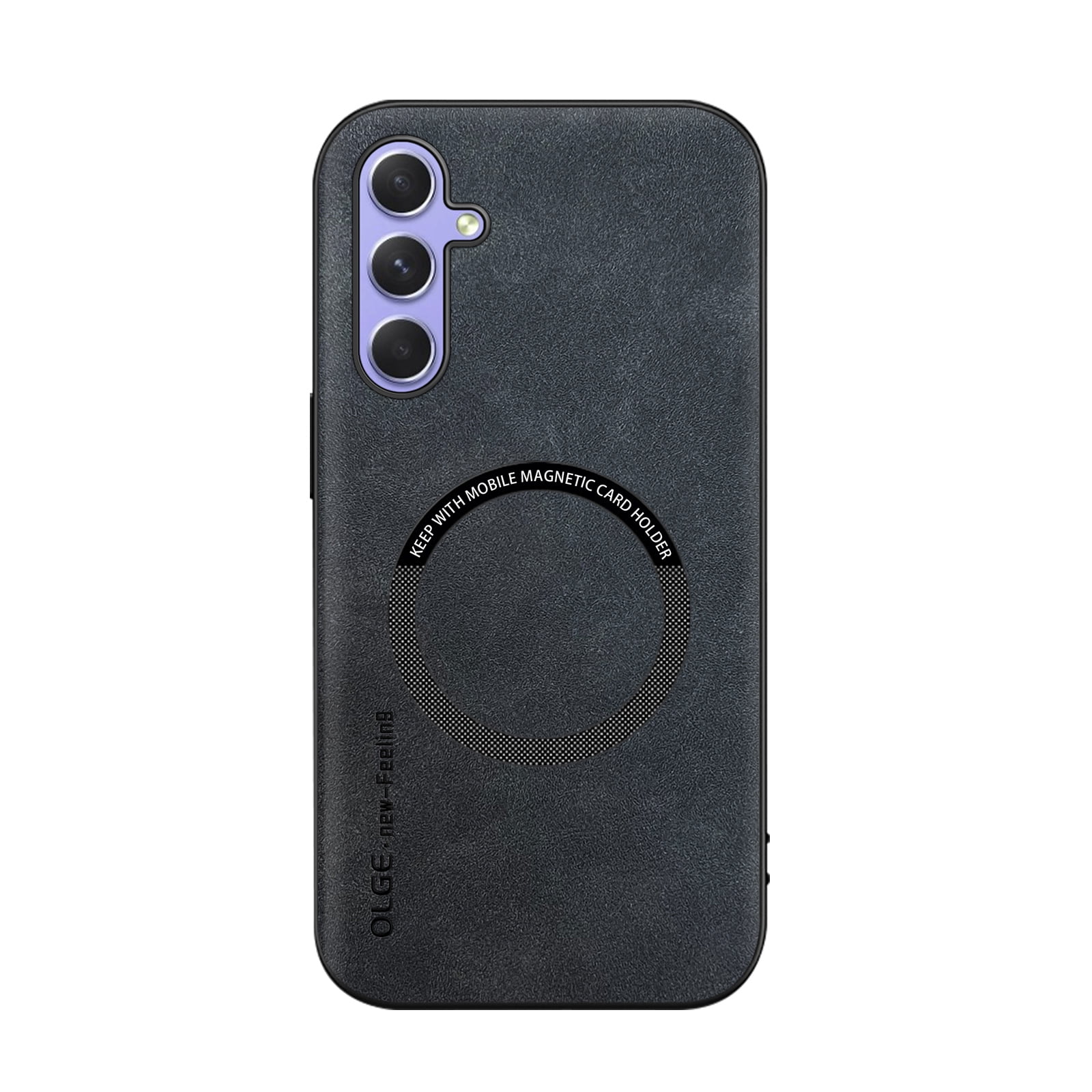 Allytechgroup Galaxy A24 Case, Magsafe Compatible Shockproof Vintage PU ...