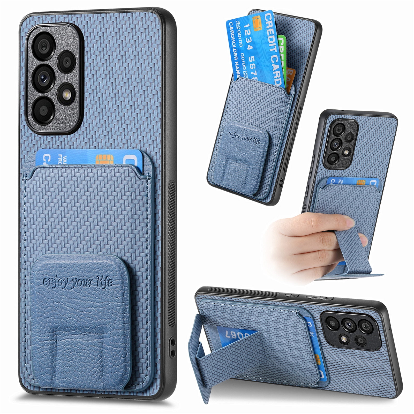 Allytechgroup Galaxy A53 5G Wallet Case with Card Holder, Hybrid TPU ...
