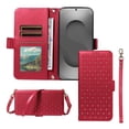 Allytechgroup for Galaxy S25 FE Case, Glitter PU Leather Wallet Flip ...