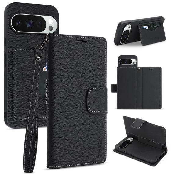 Allytechgroup for Google Pixel 10 Pro XL Wallet Folio Case with RFID ...