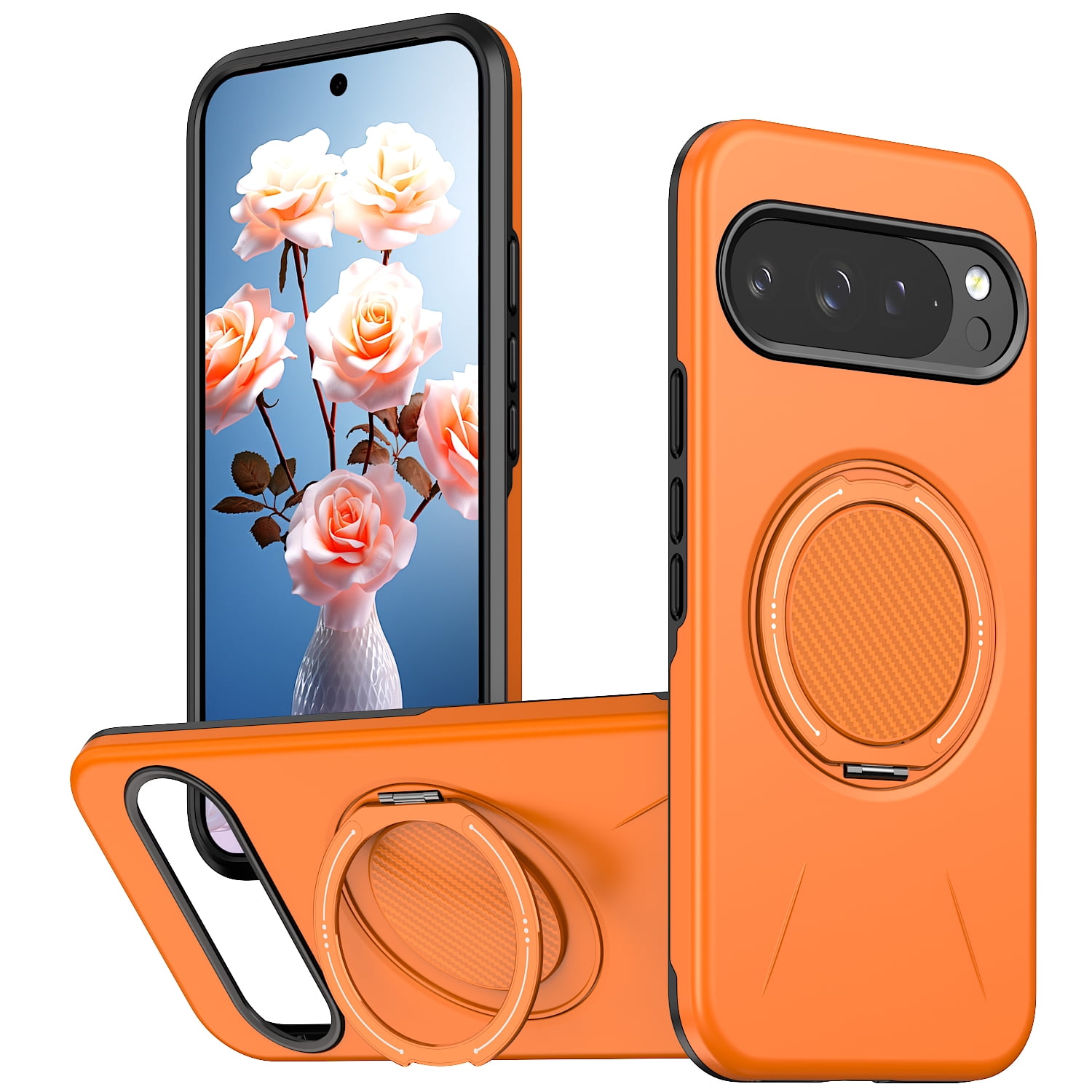 Allytechgroup for Google Pixel 9A Case with Magnetic Ring Holder ...