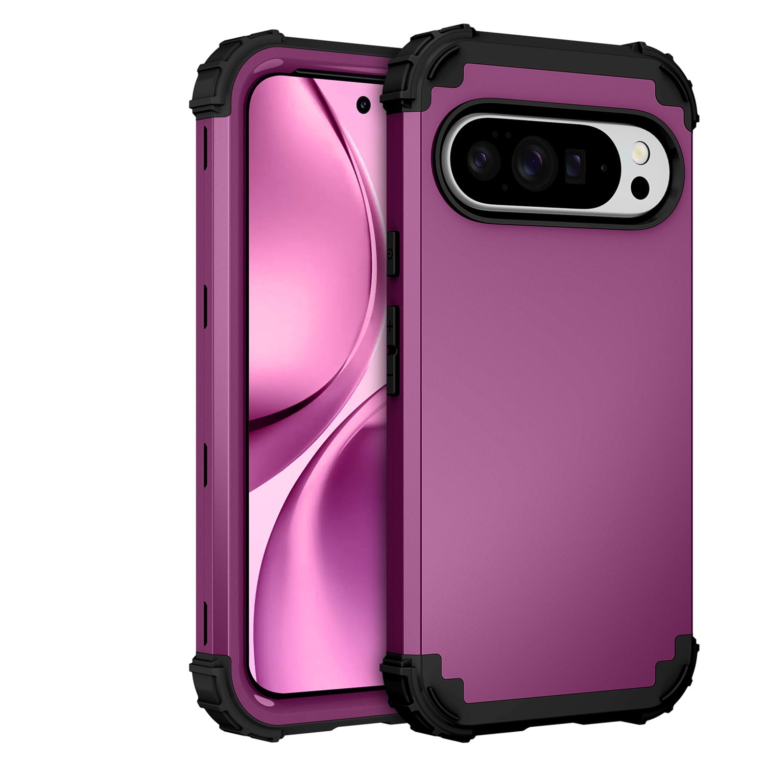 Allytechgroup Heavy Duty Case for Google Pixel 9 Pro XL, Soft TPU ...