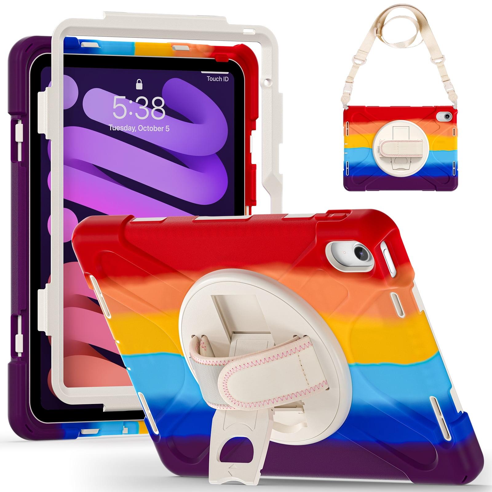Allytechgroup Heavy Duty Tablet Case for Apple iPad A16 11th Generation ...